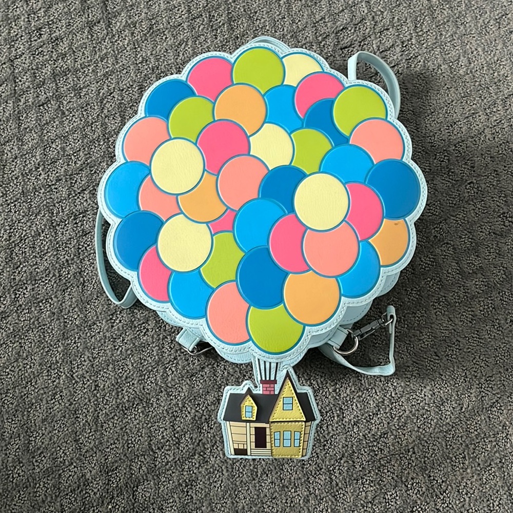Loungefly Pixar Up House With Balloons Backpack - Gem
